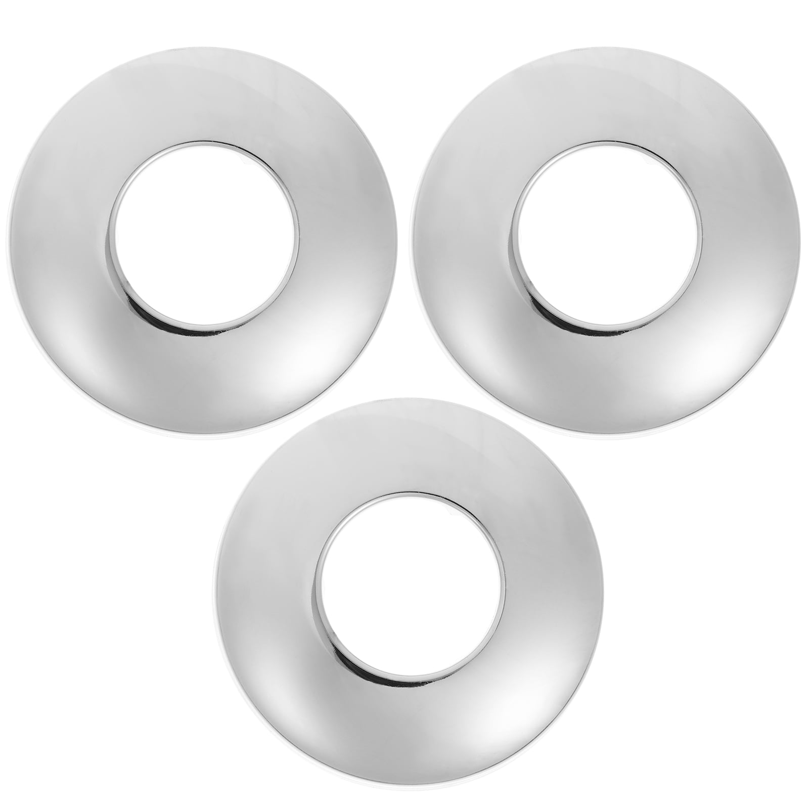 3 Pcs Pipe Flanges Flange Tube Cover Wall-mounted Water Pipe Cover ...