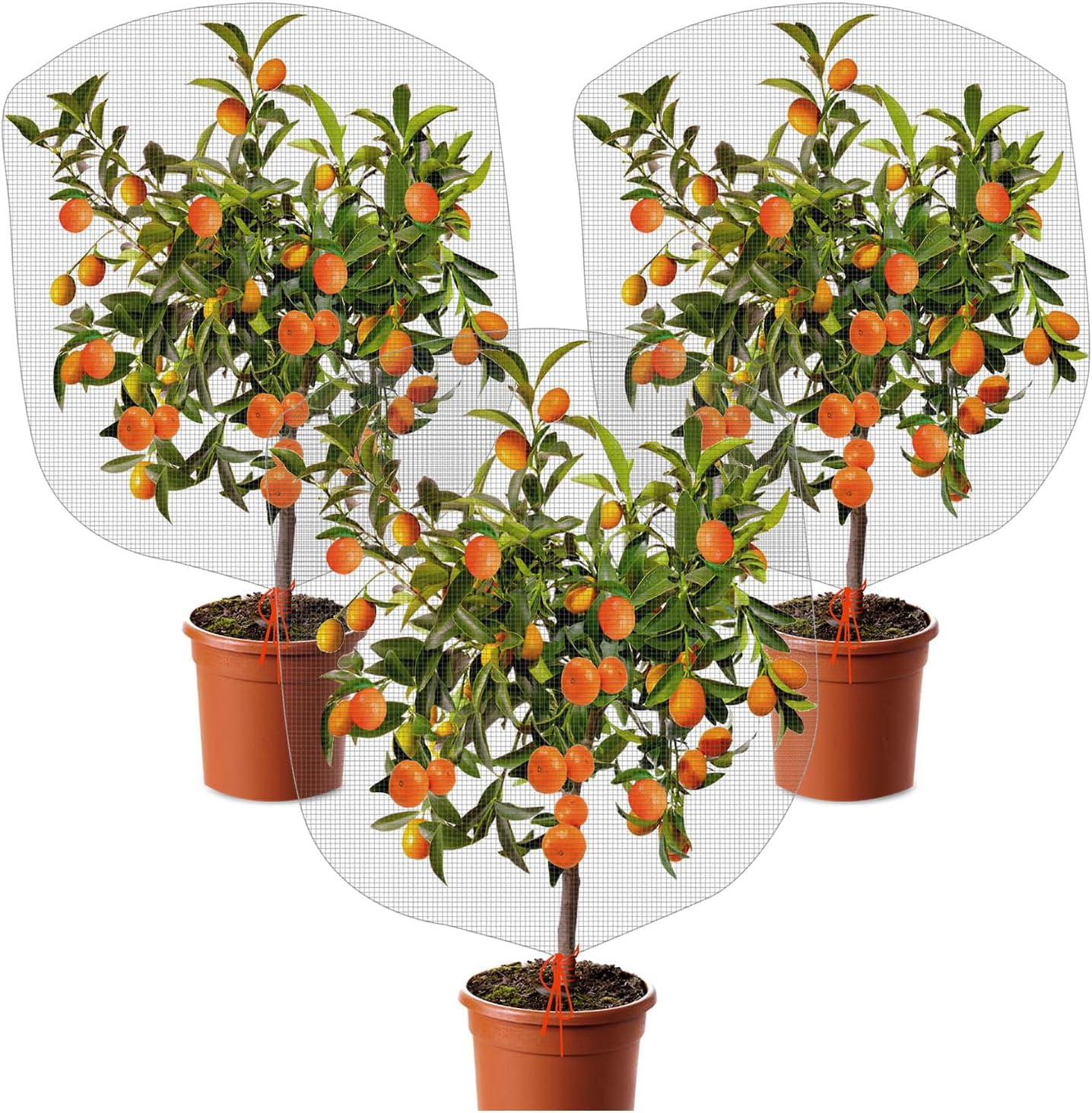 3 Pcs Plant Barrier Net Mesh, Plant Barrier Net Mesh, Bird Netting ...