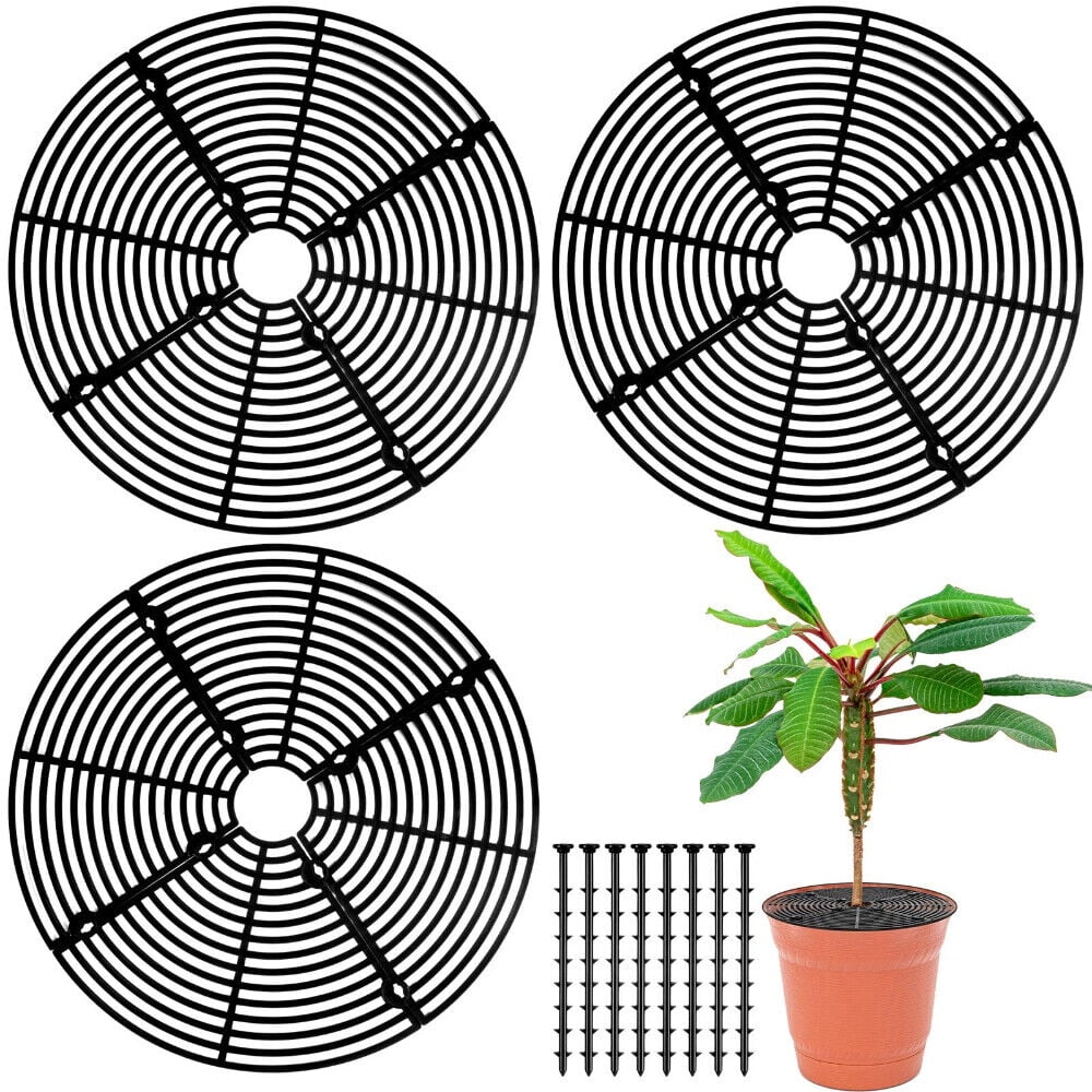 3 Pcs Plant Pot Cover Plant Protector from Animal Plant Pot Grid with ...