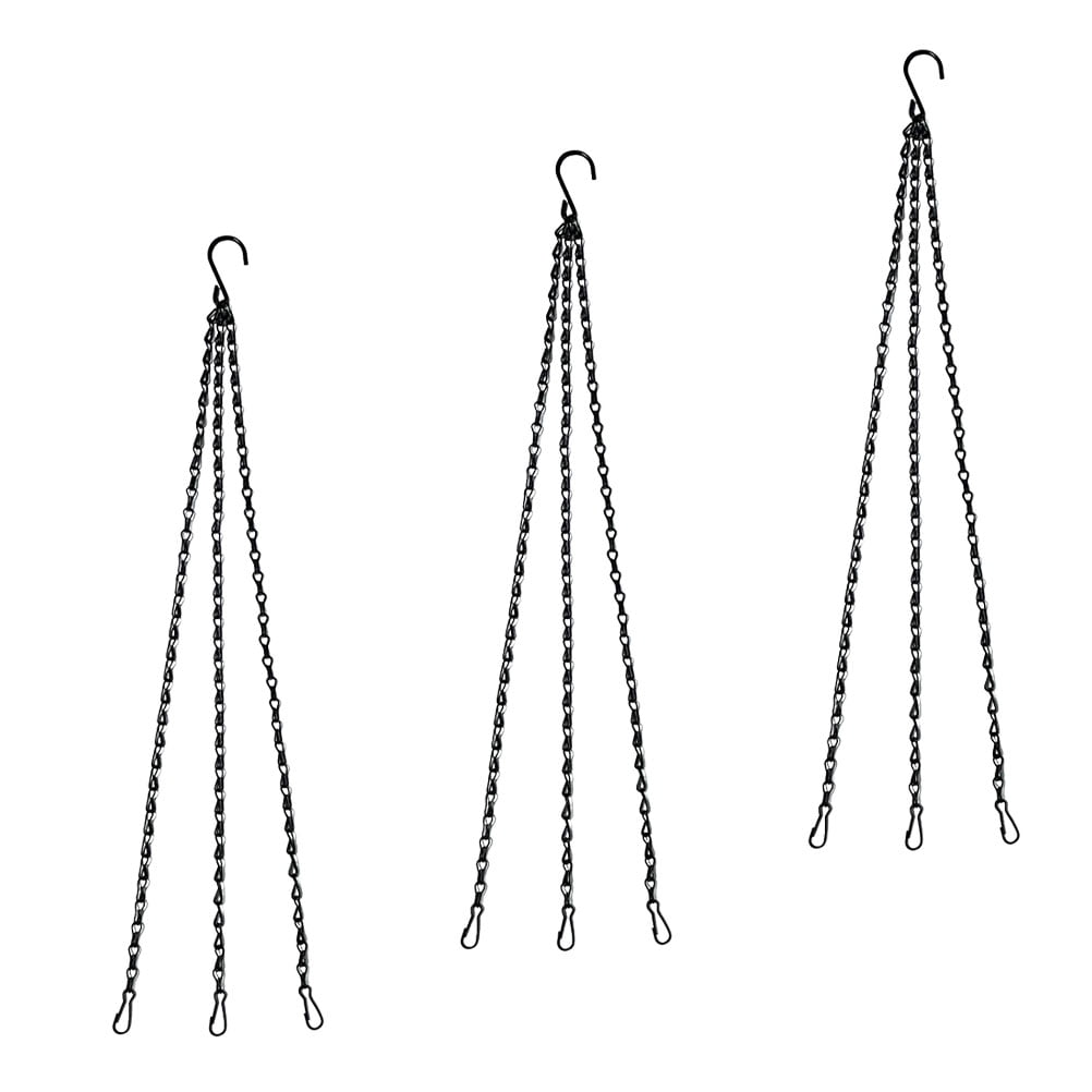3 Pcs Planter Hanging Chain Planters Terracotta Flower Pot Pots for ...