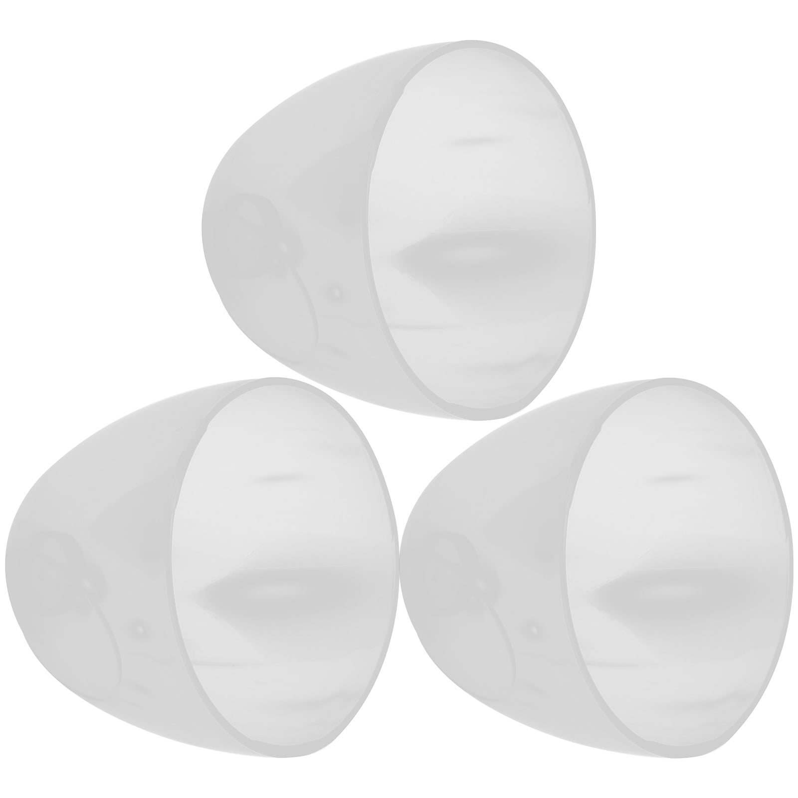 3 Pcs Plastic Baby Bottle Lids Feeding Bottles Hourglass Hand-torn ...