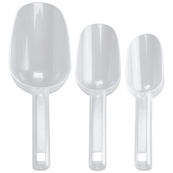 Clear Plastic Scoops