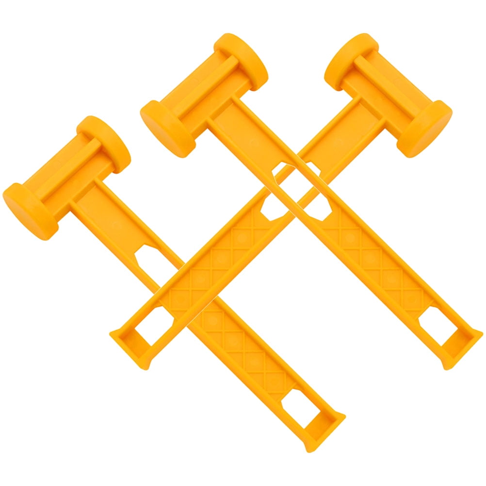 RUNROTOO Tent Mallet Shock Absorption For Tent Stakes 3Pcs 10.49x3.22x1 ...