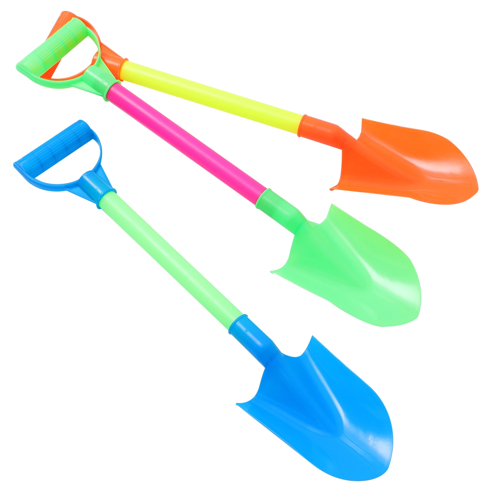 3 Pcs Play Children's Beach Shovel Portable Toy Shovels Kids Sand Toys ...