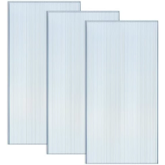 3 Pcs Polycarbonate Greenhouse Panels Double Layer Polycarbonate Panels ...