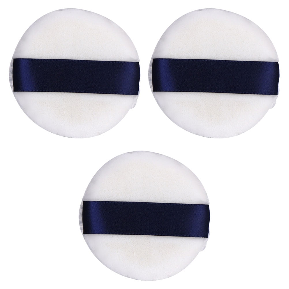 3 Pcs Powder Puff Makeup Setting Velvet Fleece Puffs Body Skin Friendly ...