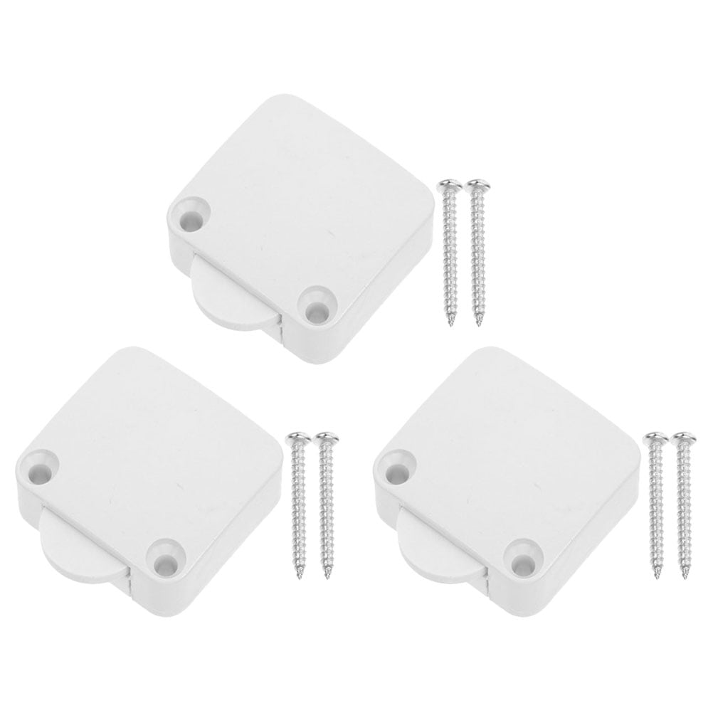 3 Pcs Press Lights for Closet Control Cabinet with Hinge Switch ...