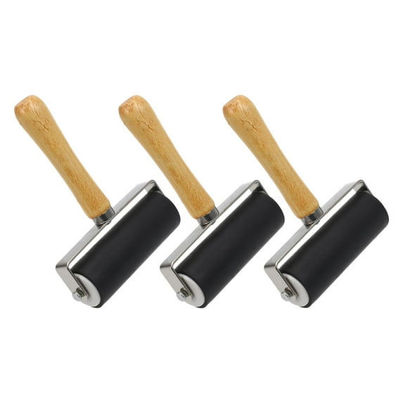 3 Pcs Printmaking Roller Tool Glue Roller for Painting Art Printmaking ...