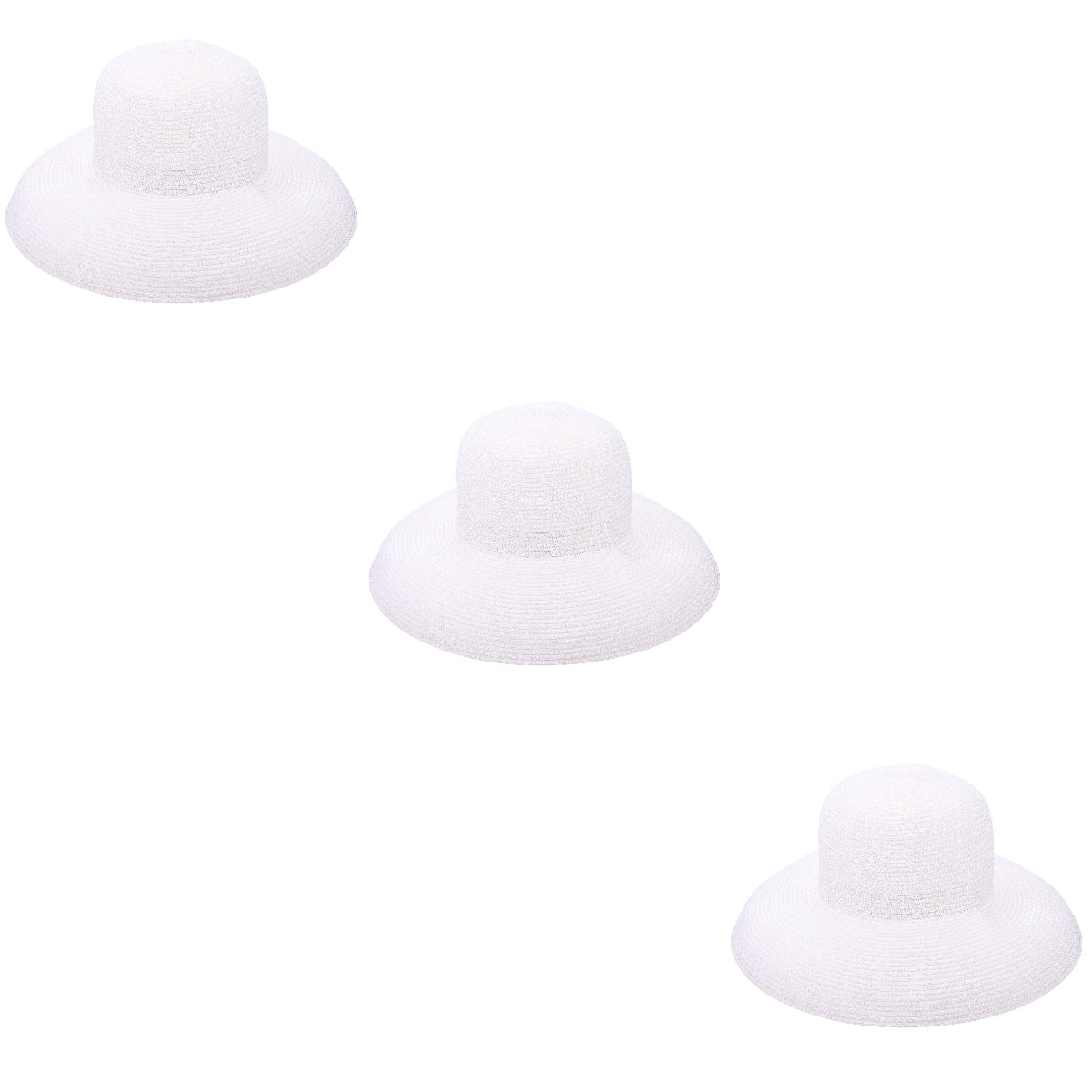 3 Pcs Quartz Stone Cuticle Remover Straw Hat Co-worker - Walmart.com