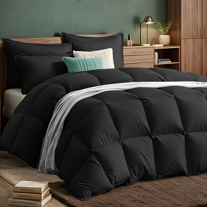 3 Pcs Queen Luxury Comforter Set, Modern Minimalist Style, Soft ...