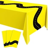 3 Pcs Racing Table Cloths Car Birthday Party Supplies 54 x 108 Inch ...