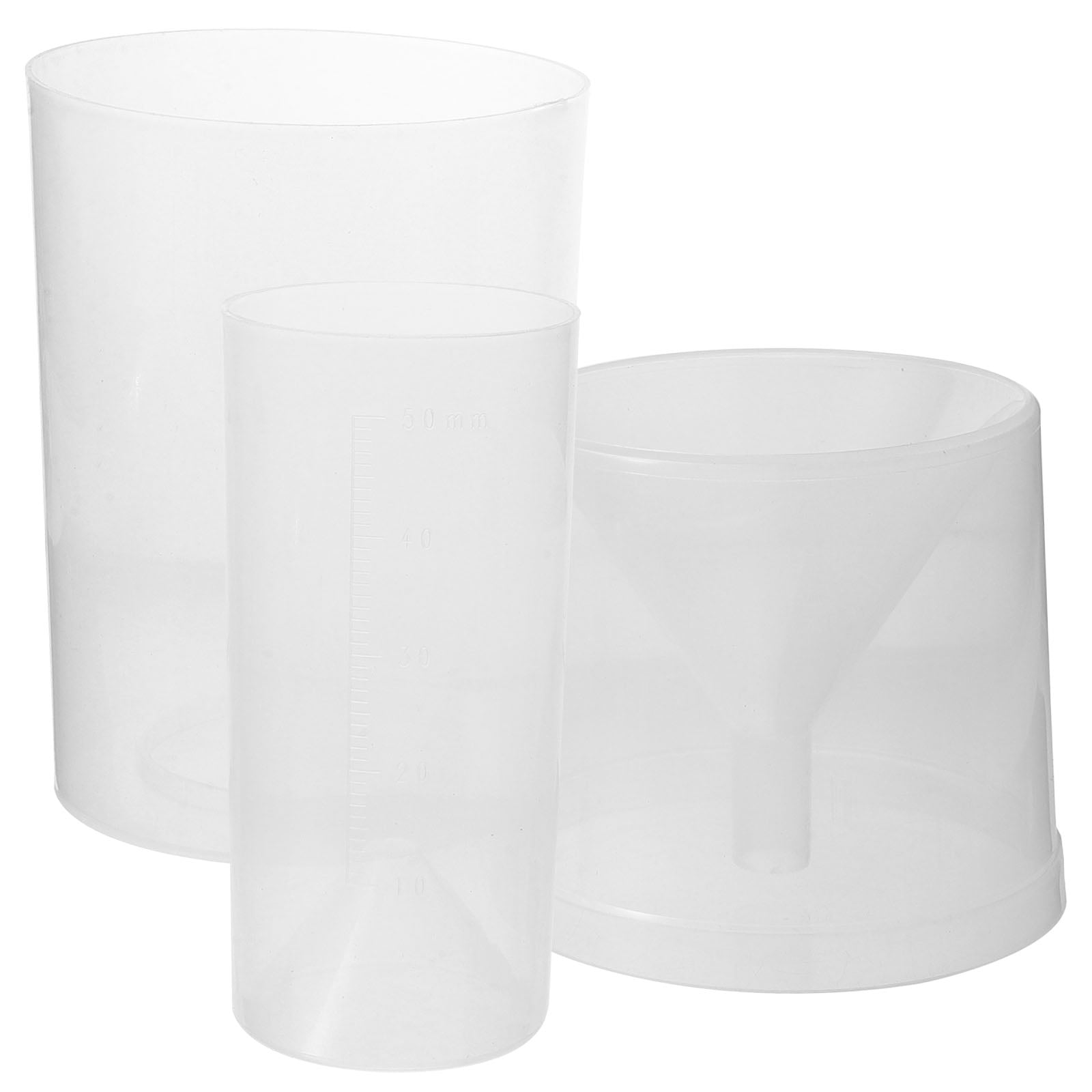 3 Pcs Rainfall Measuring Instrument Farming Rain Gauge Outdoor Rain ...