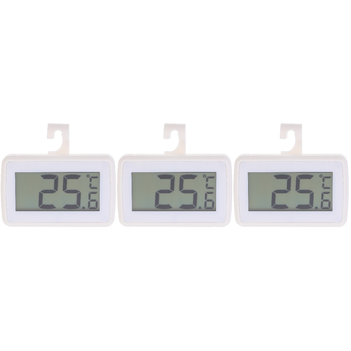 3 Pcs Refrigerator Thermometer Digital Water Thermomether Portable ...