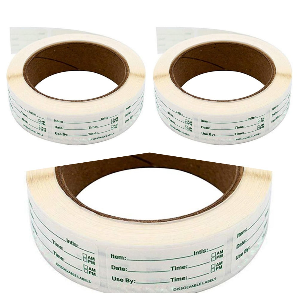 3 Pcs Removable Freezer Labels, Food Storage Stickers, Refrigerator ...