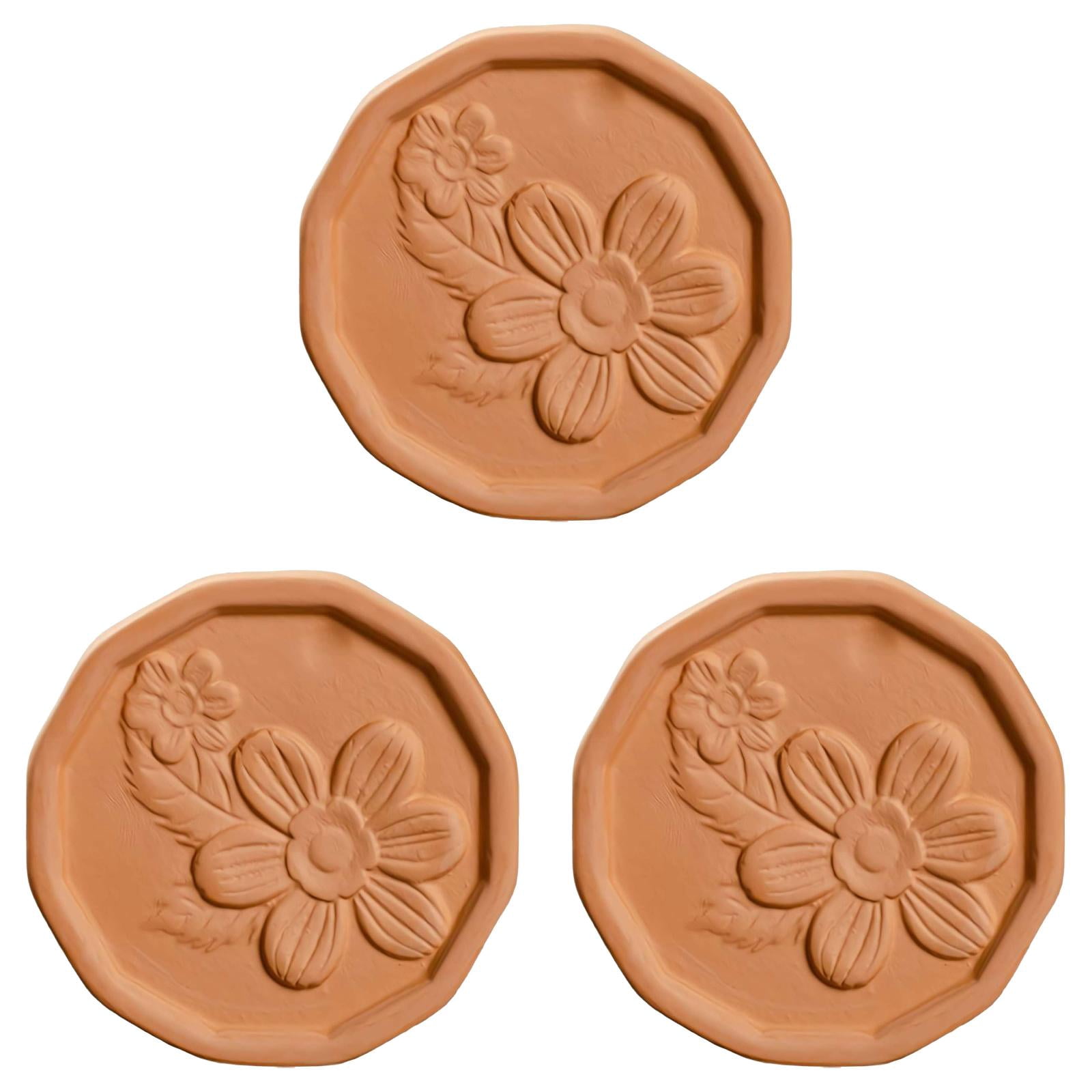 3 Pcs Reusable Brown Sugar Saver Disc, Terracotta Clay Sugar Softener ...