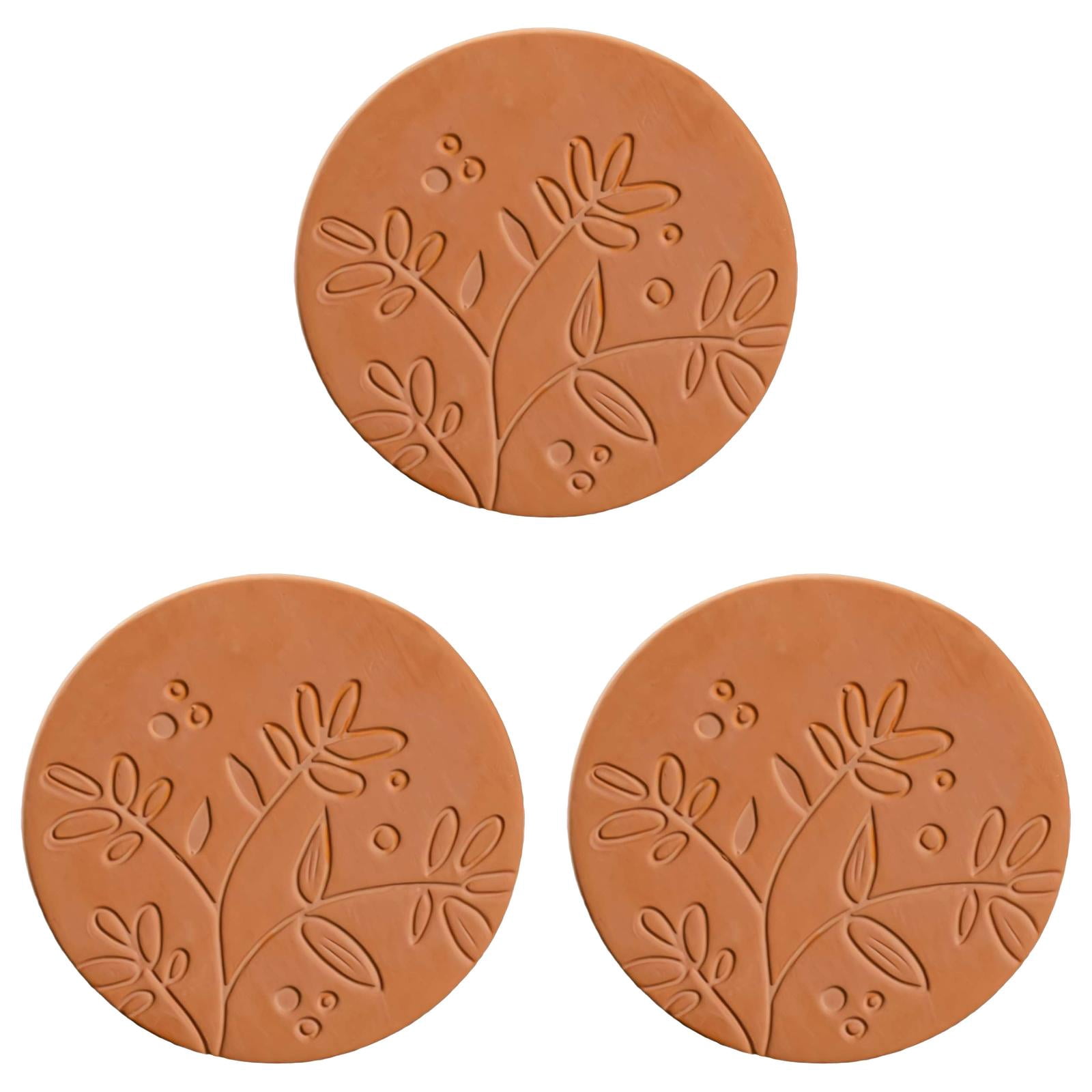 3 Pcs Reusable Brown Sugar Saver Disc, Terracotta Clay Sugar Softener ...