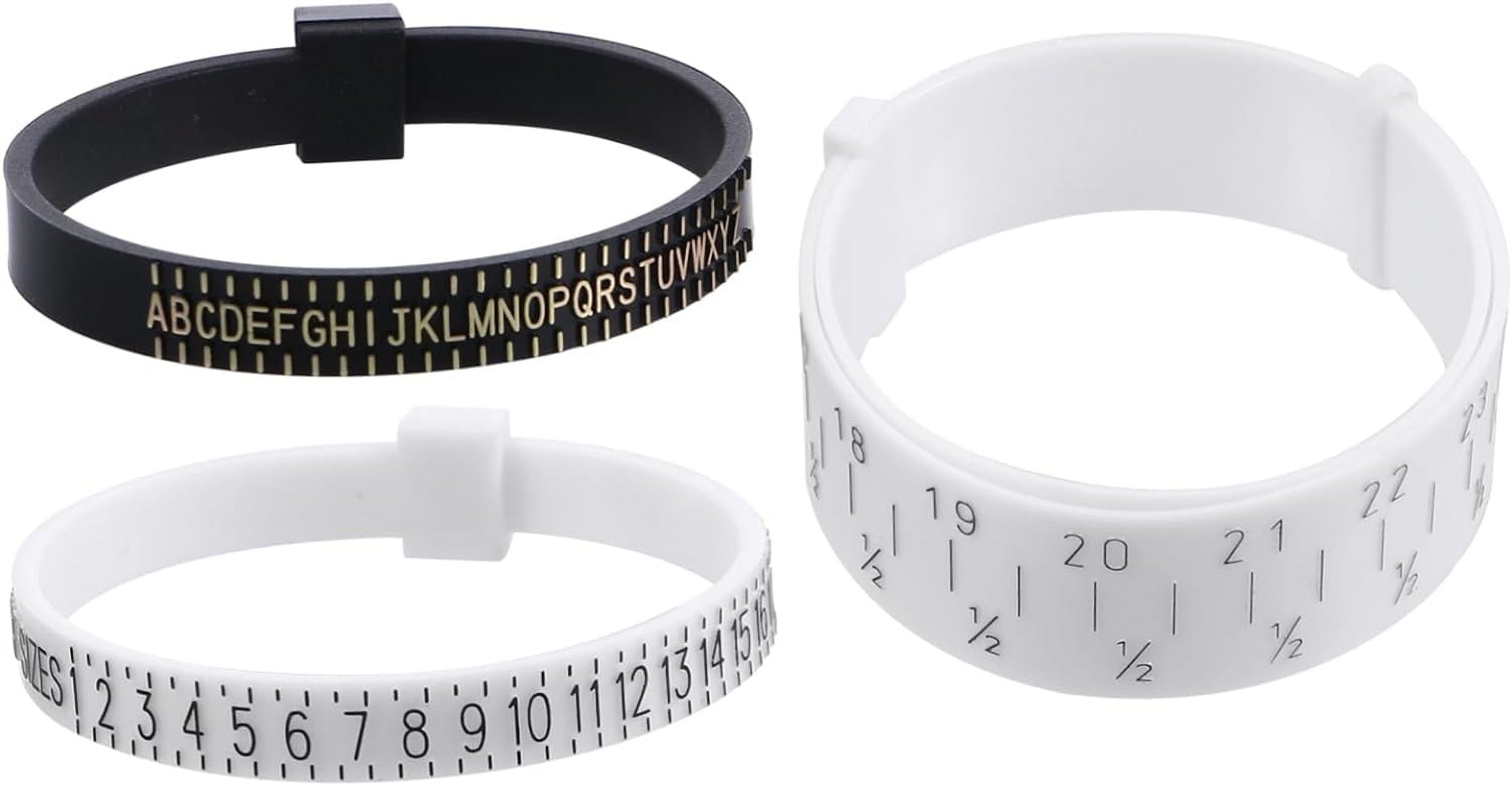 3 Pcs Ring Ruler Rings Ring Circle Model Ring Diameter Measuring Circle ...