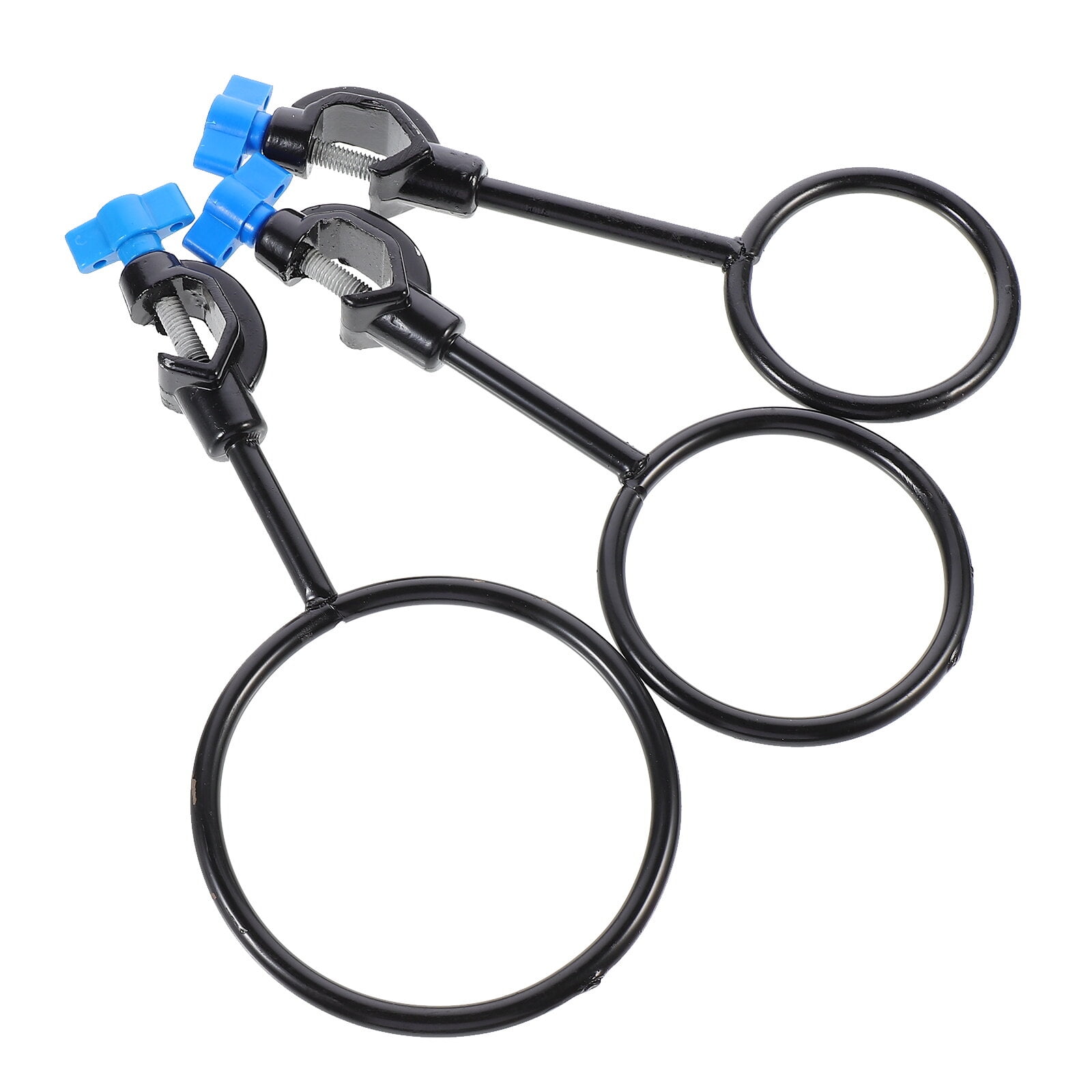 3 Pcs Rings Iron Stand Ring Laboratory Instruments Fitness 19.5X9.5CM ...