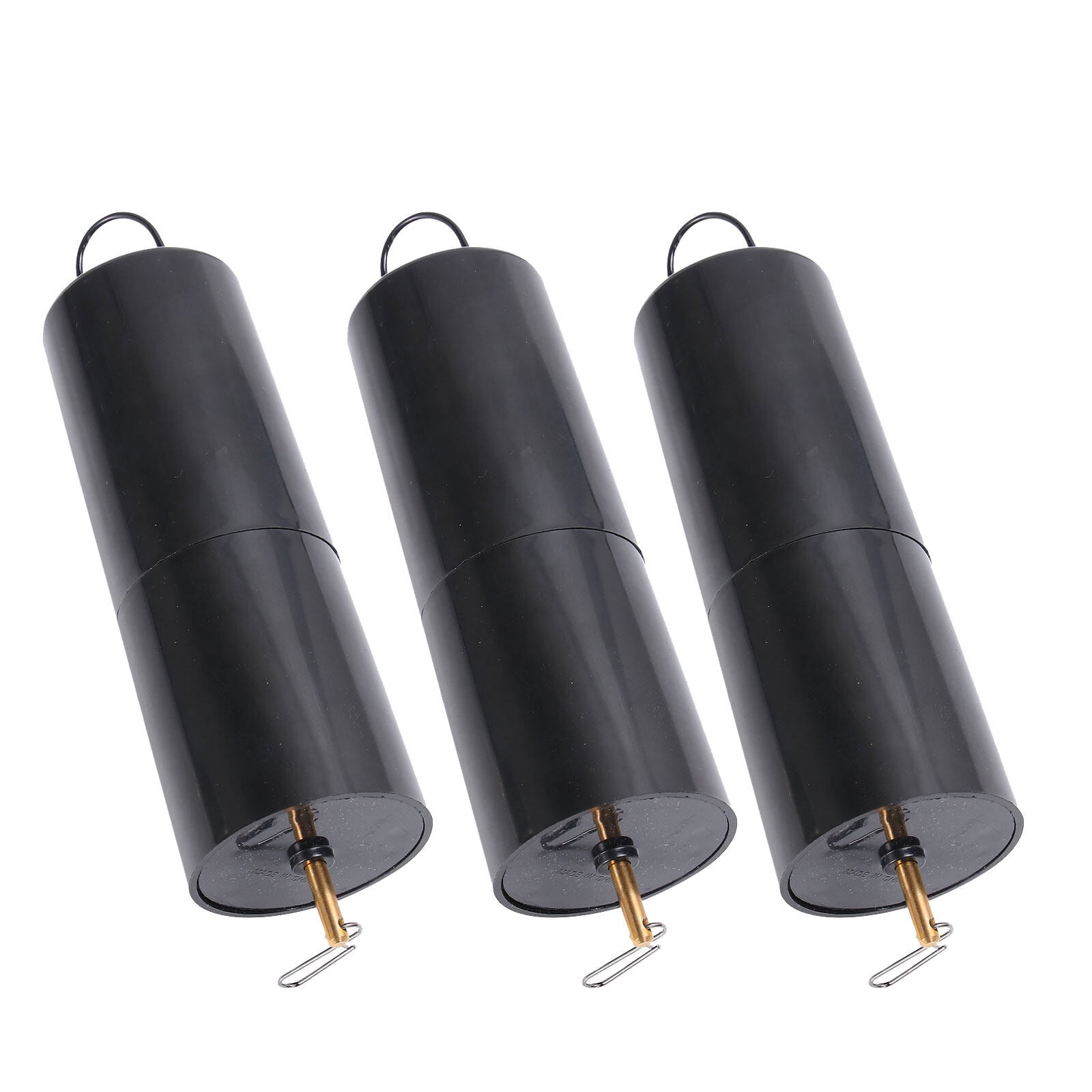 3 Pcs Rotary Wind Chime Motor Decor Spinners Battery Windchime Plastic ...