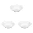 3 Pcs Round Wash Basins, Lightweight Portable Stackable Small Tub Set ...