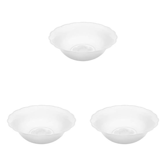 3 Pcs Round Wash Basins, Lightweight Portable Stackable Small Tub Set ...