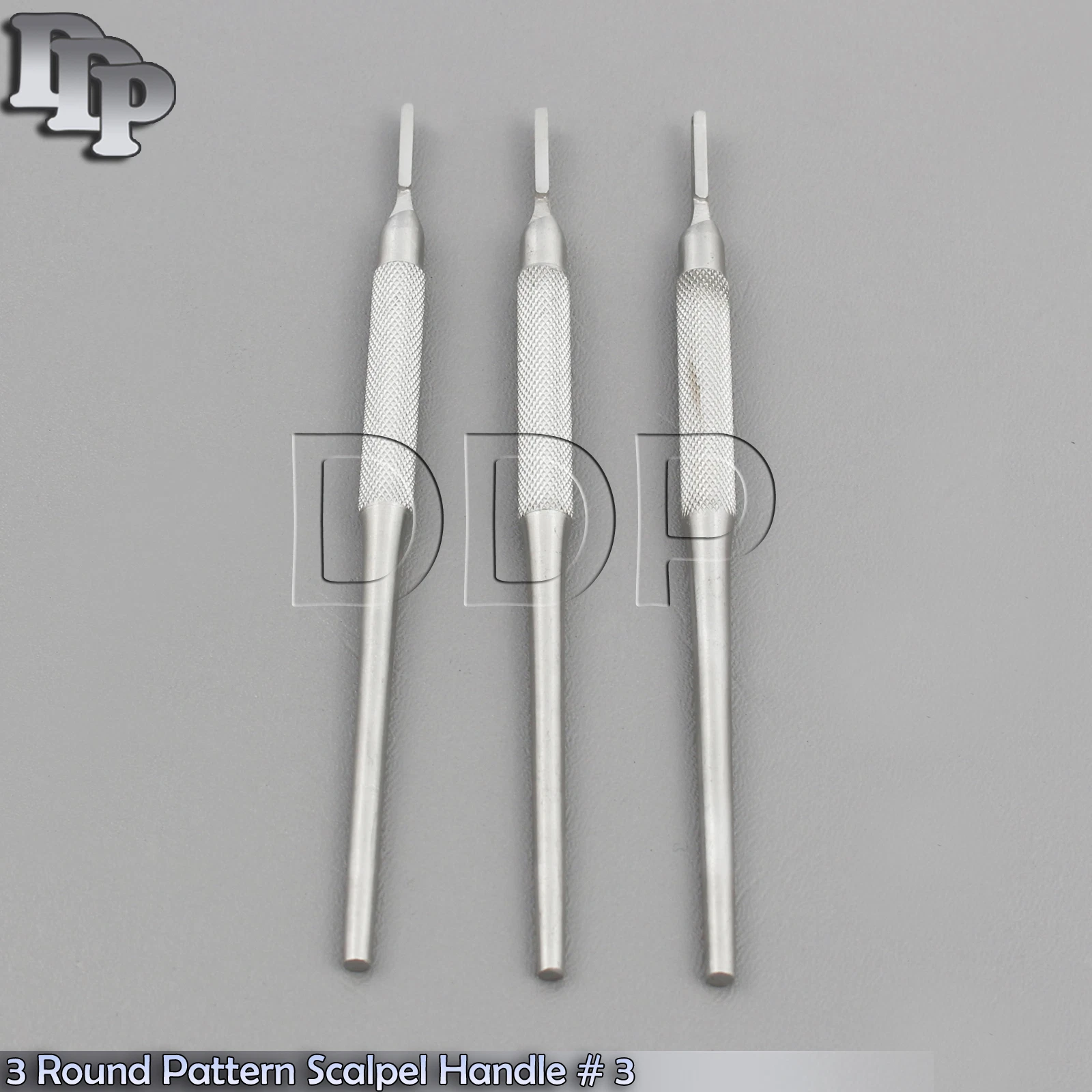 3 Pcs Round Scalpel Handle For Blades #10,11,12,15 - Walmart.com