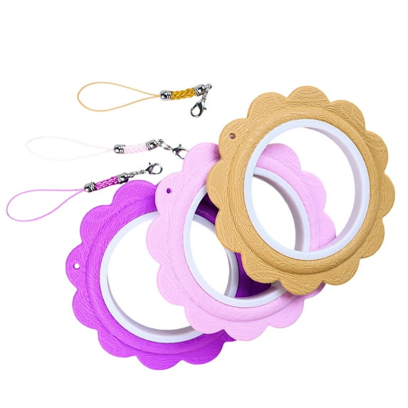 3 Pcs Round Wreath Embroidery Hoop for Craft Enthusiast Crosses ...