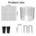 3 Pcs Rustproof Metal Mesh Plant Protector Cage, Garden Cloche To Keep ...