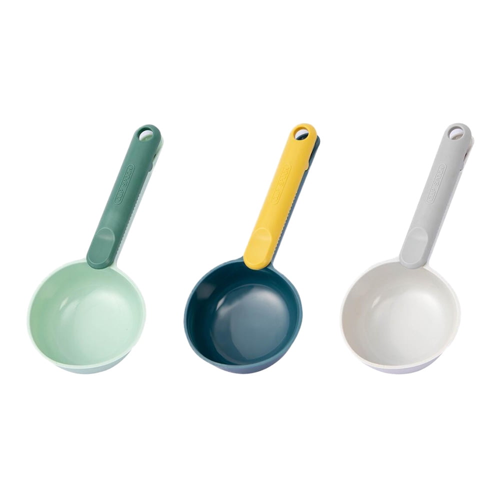 ONAPARTER 3 Pcs Scoop Rice Spoon Cereal Multi-purpose Grain Portable ...