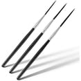 3 Pcs Script Pinstripe Brushes, Extra Long Fine Scroll Pinstriping ...