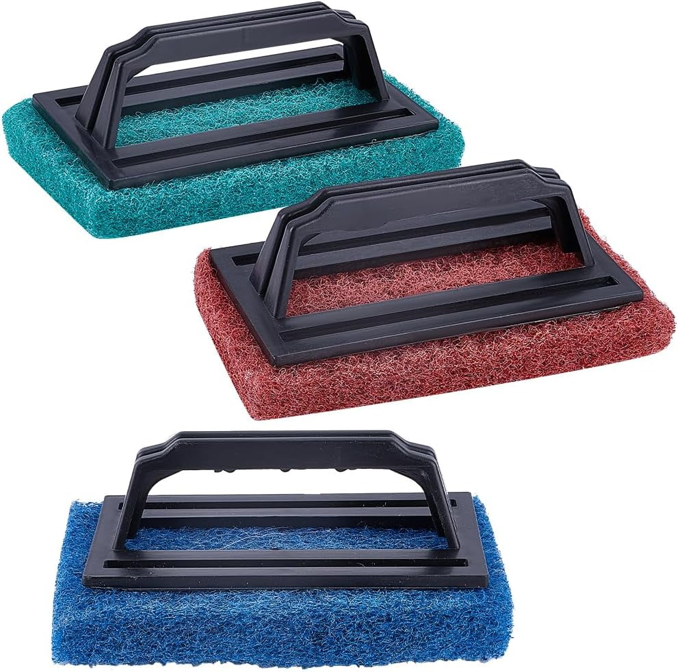 3 Pcs Scrubber Pads for Cleaning Handler Scrub Pad Scouring Reusable ...