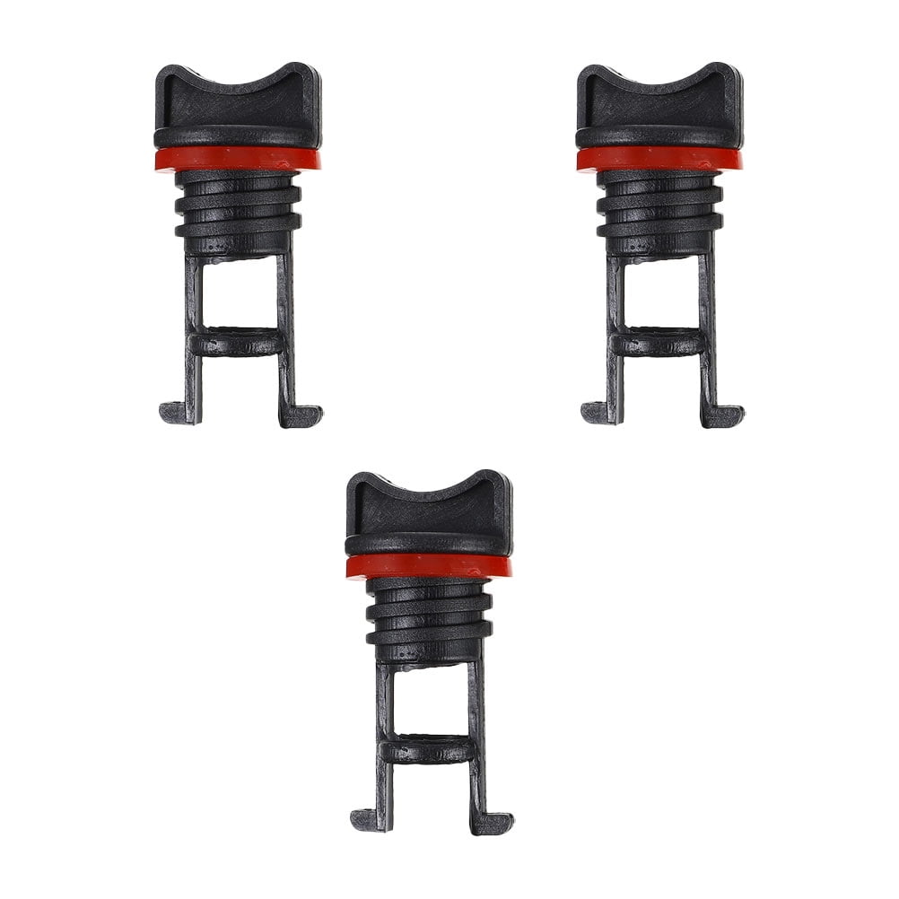 3 Pcs Scupper Boat Bung Kayak Drain Plug Boot Accessories Child ...