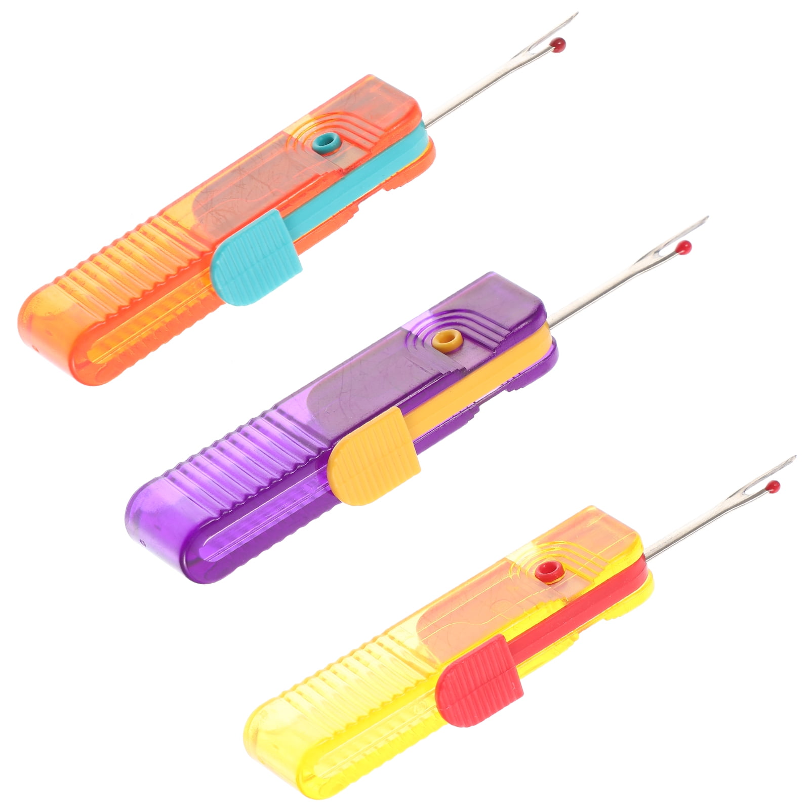 3 Pcs Seam Ripper Sewing Supplies Rippers Portable Thread Manual ...