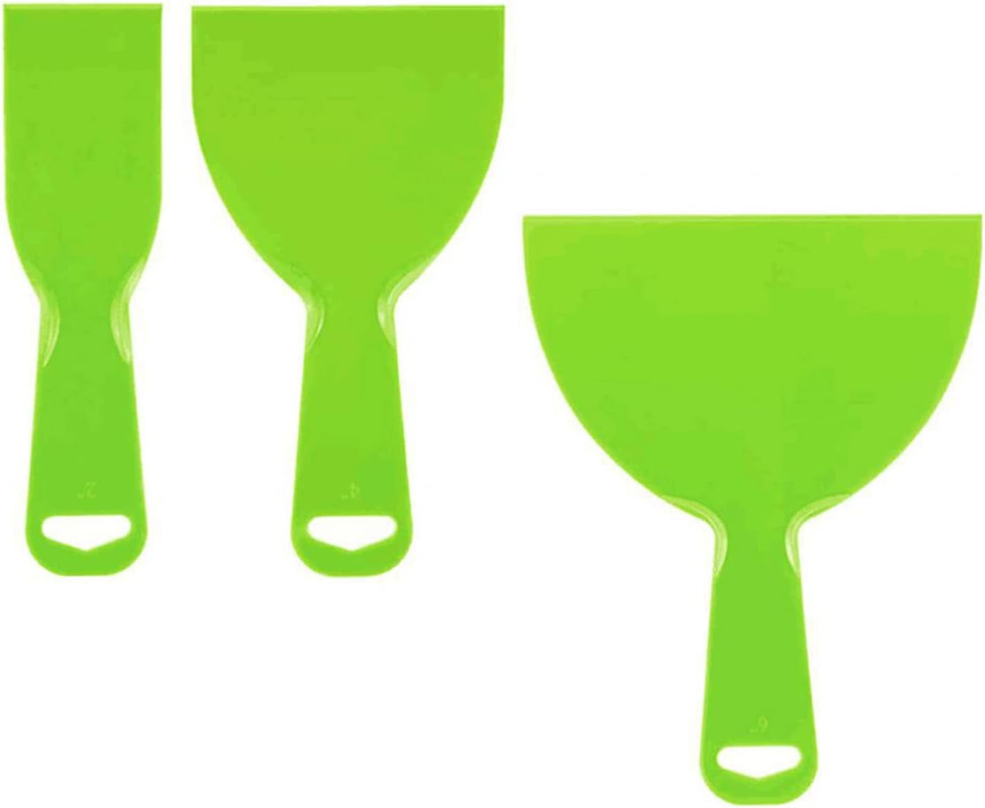 3 Pcs/Set Putty Knife Durable Plastic Scraper Construction Tools ...