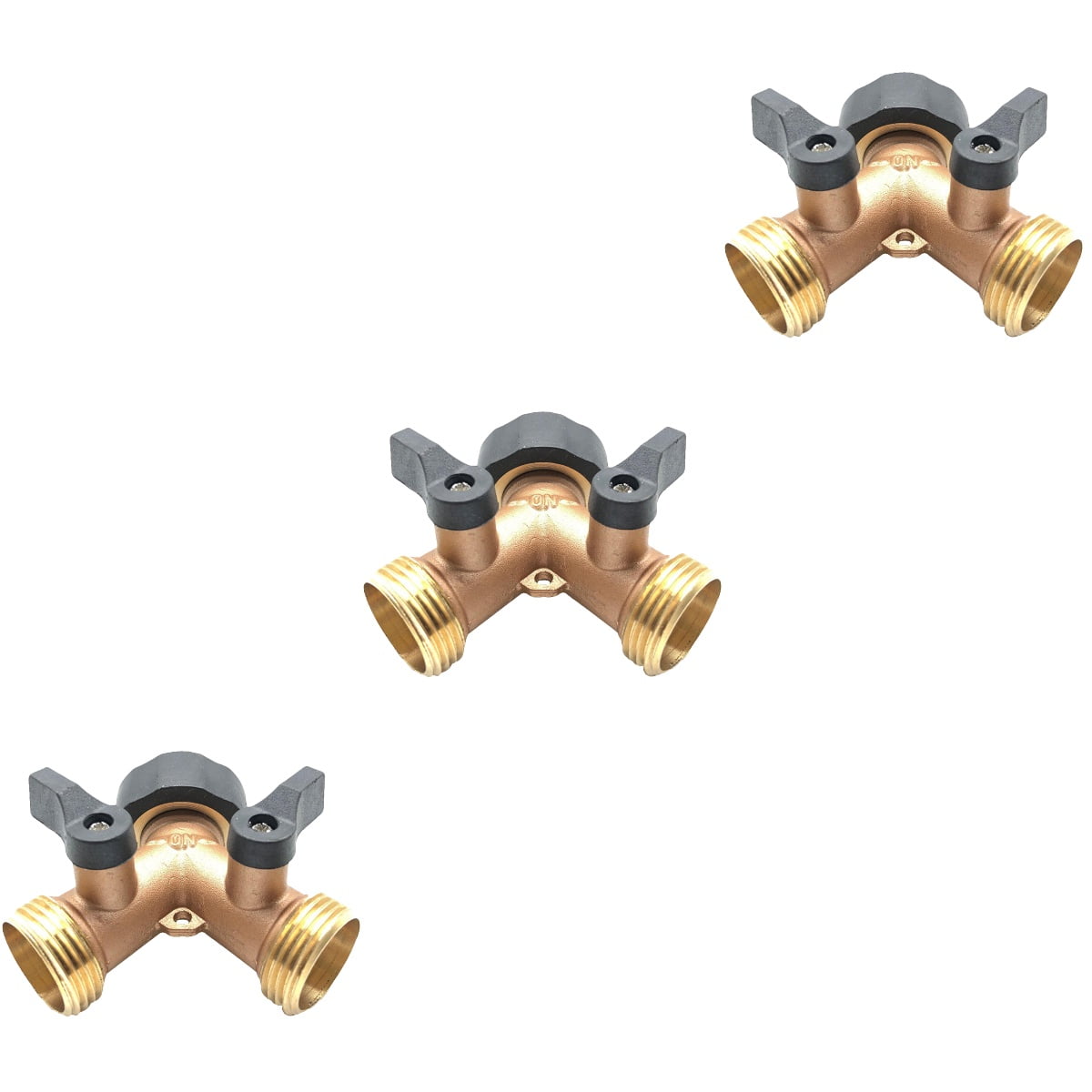 3 Pcs Sewer Plastic Tap Irrigation Hose Pipe Tap Connector 7X6X3.5CM ...