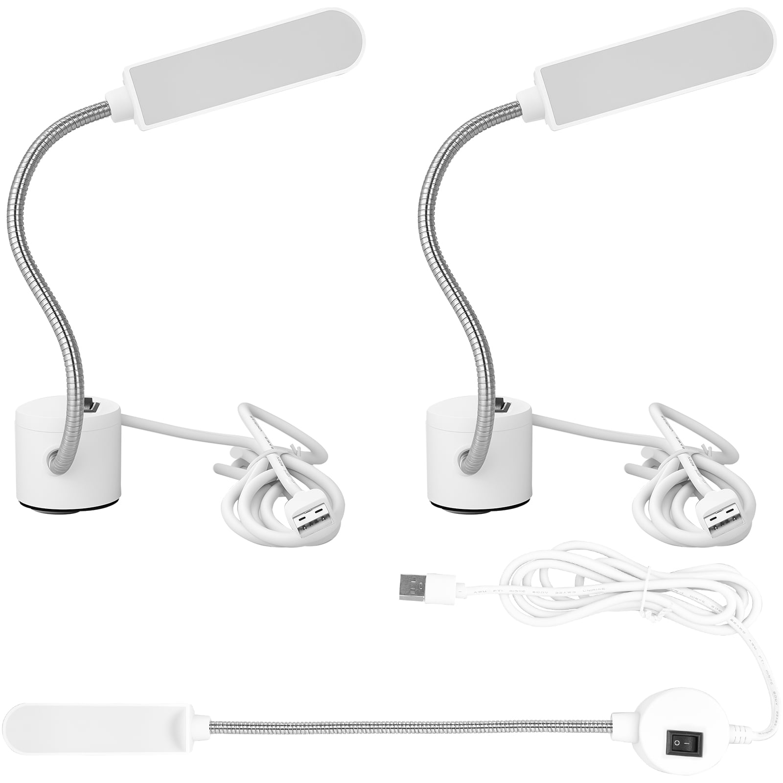 3 Pcs Sewing Machine Light Flexible Portable Machine Light with Magnet ...