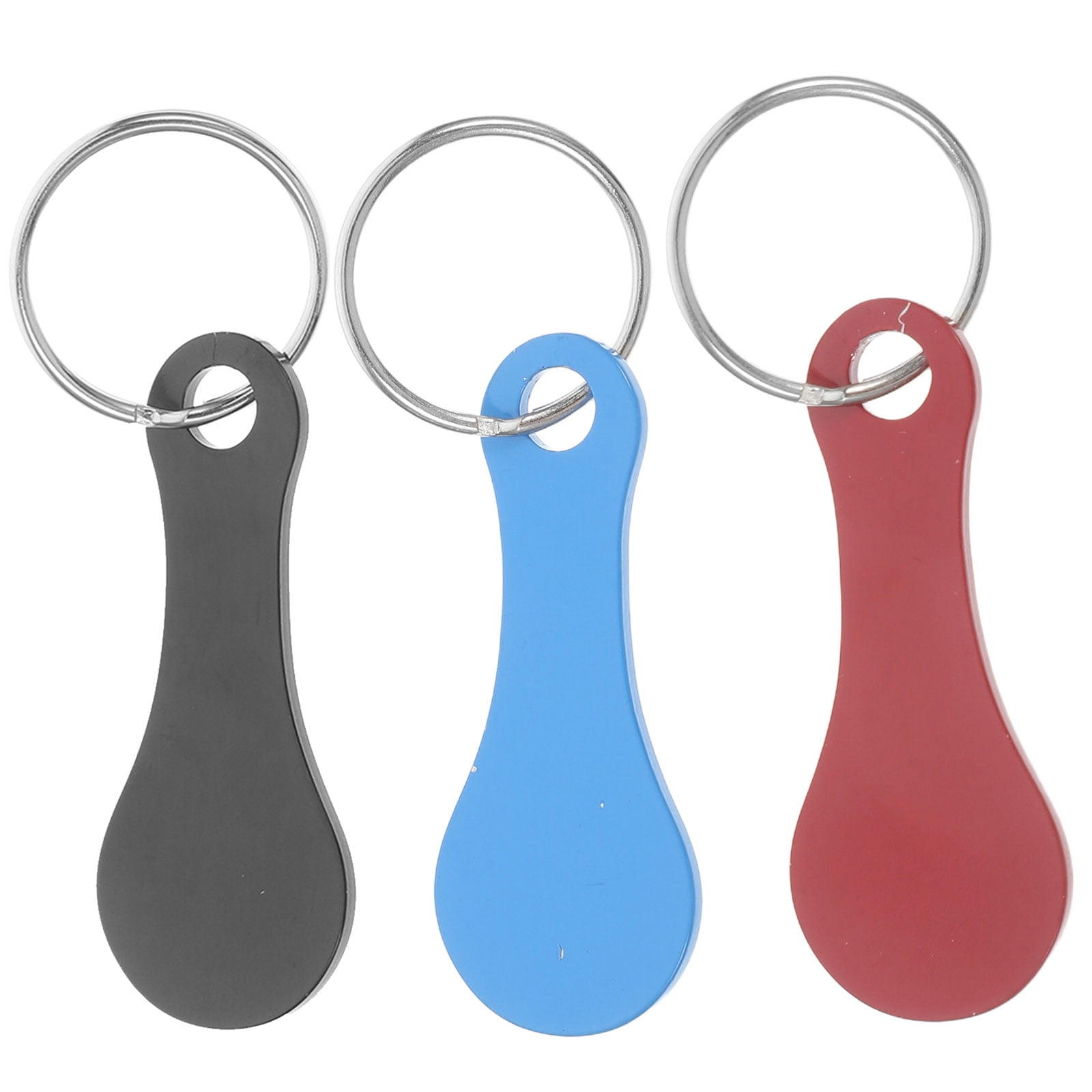 3 Pcs Shopping Trolley Tokens Portable Cart of The Lid Keys - Walmart.com