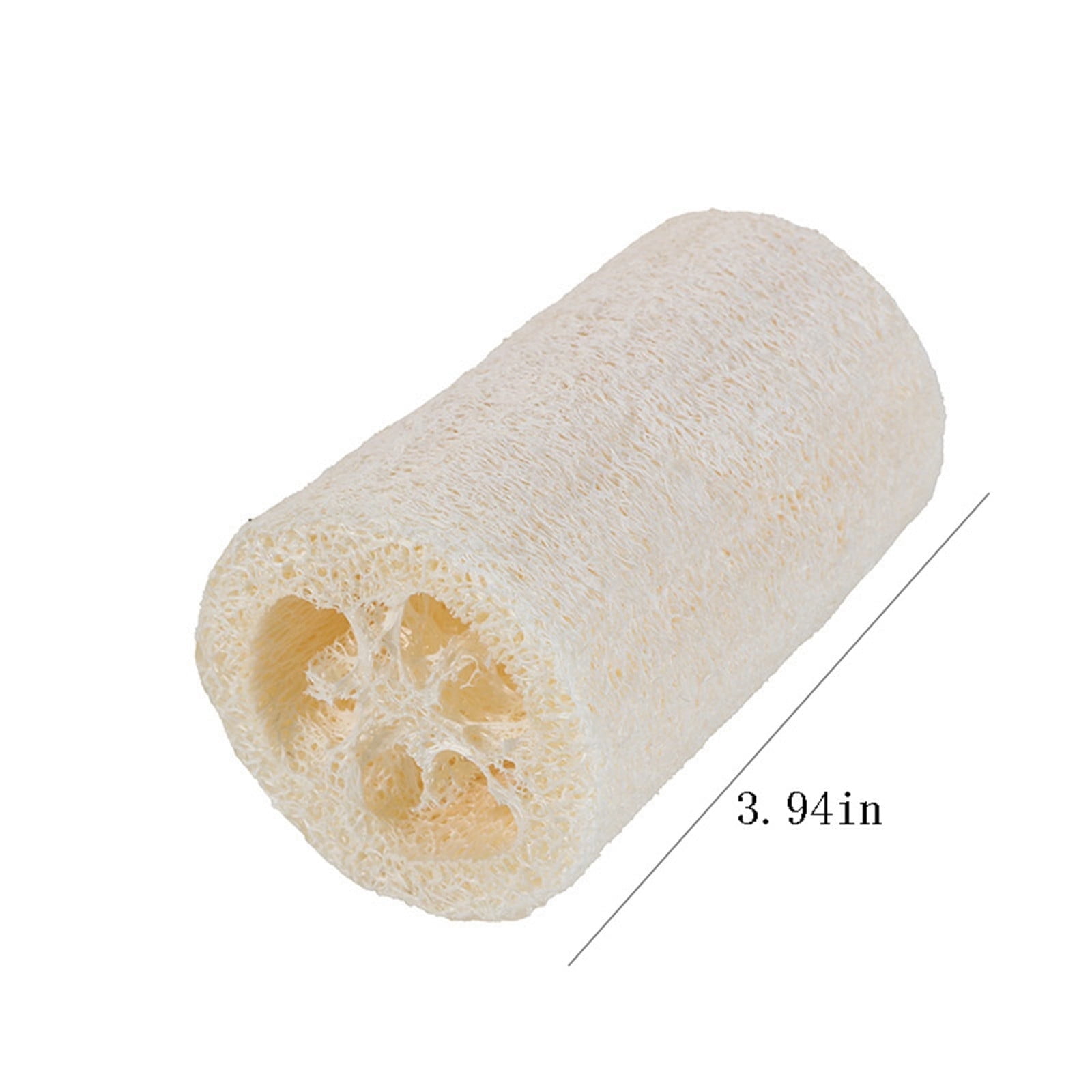 3 Pcs Shower Sponge Natural Loofah Luffa Scrubbers Kitchen Clean Dish ...