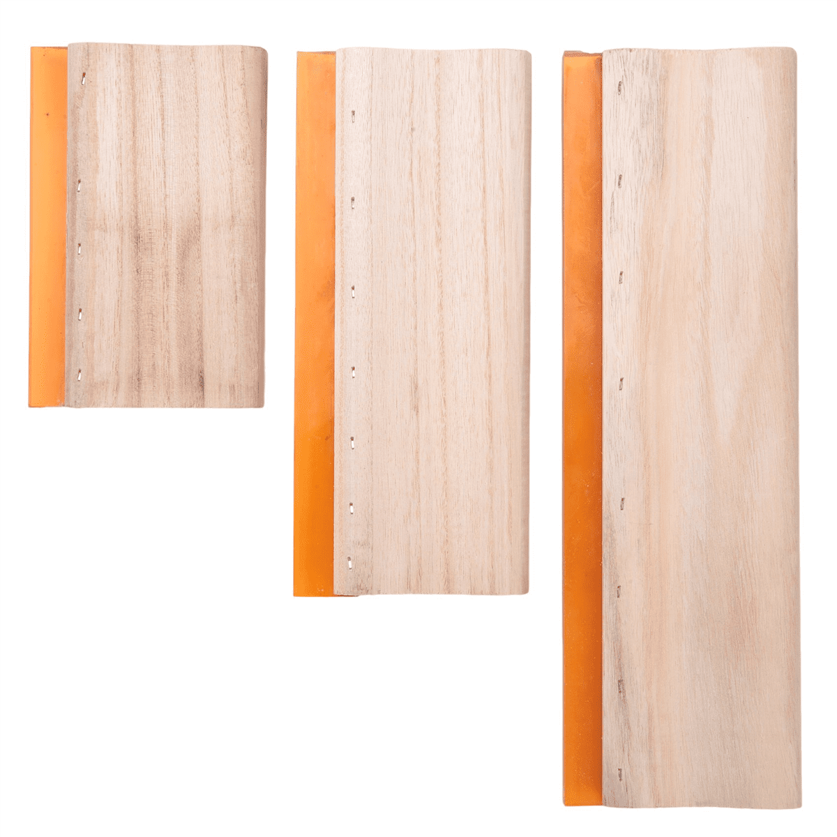 3 Pcs Silk Screen Printing Squeegee Ink Scaper Scratch Board Tools 16cm ...