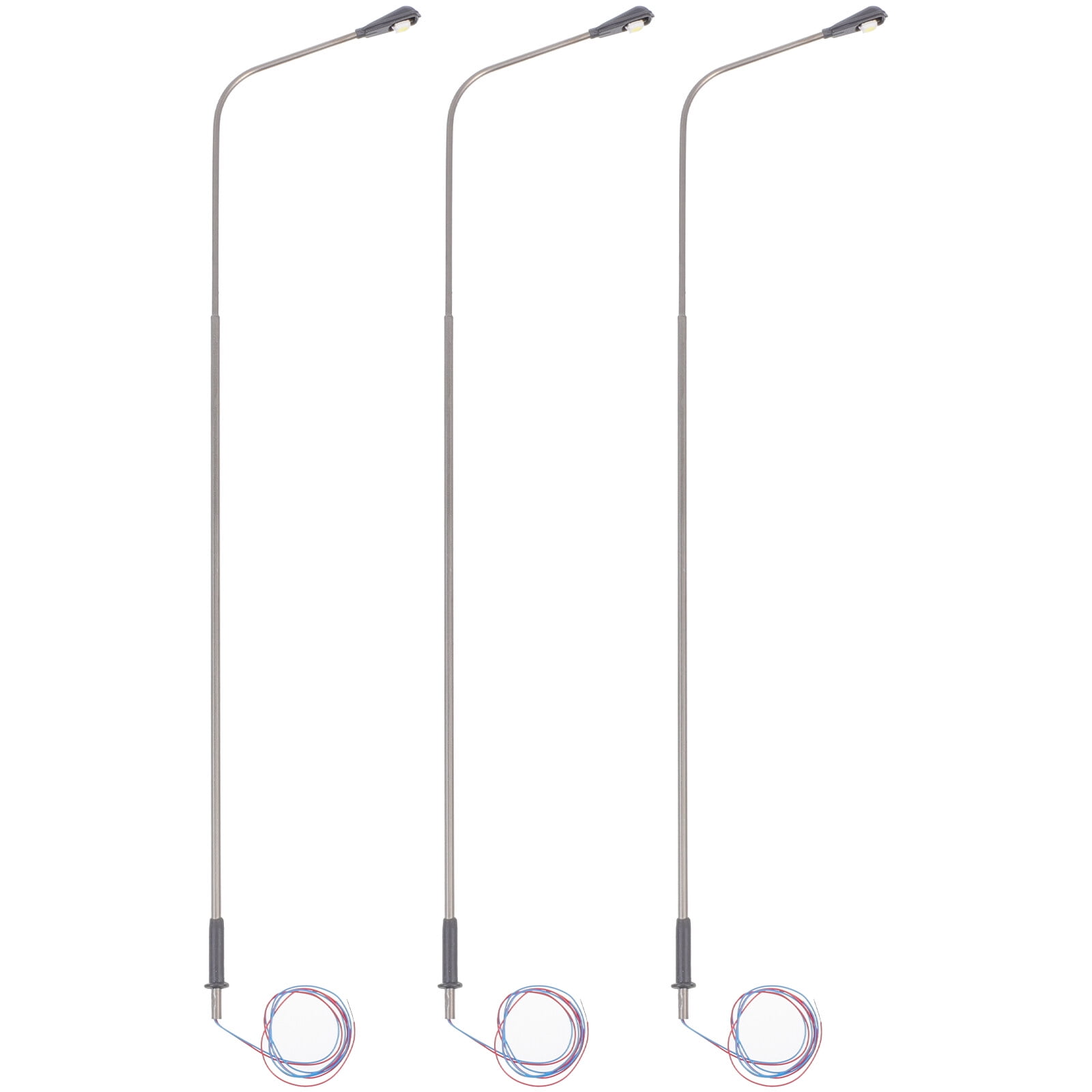 3 Pcs Simulated Street Lamp Models Spotlight Simulation Light Decor ...