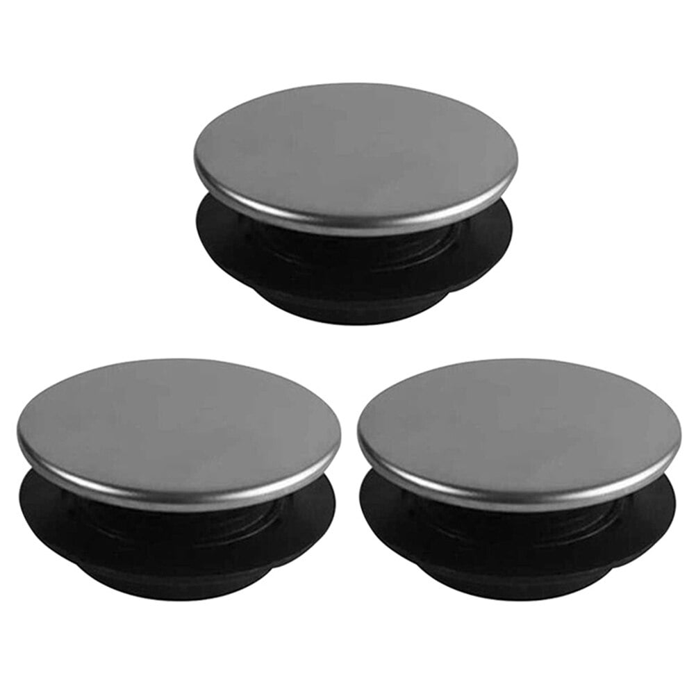 3 Pcs Sink Tap Hole Covers Caps for Top Holes Kitchen Accessory High ...