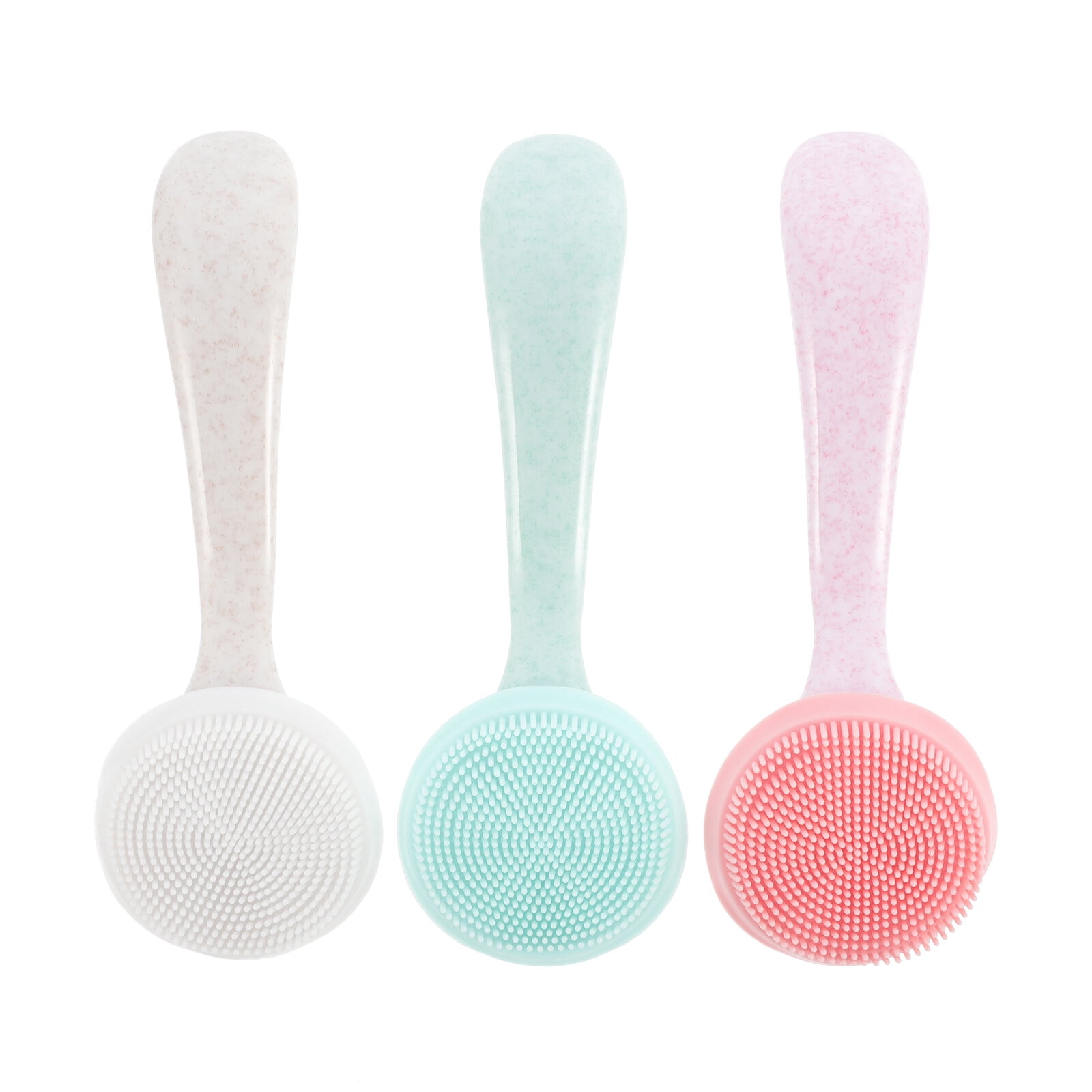3 Pcs Skin Care Tools Cleansing Brush Manual Stylish Facial Miss ...