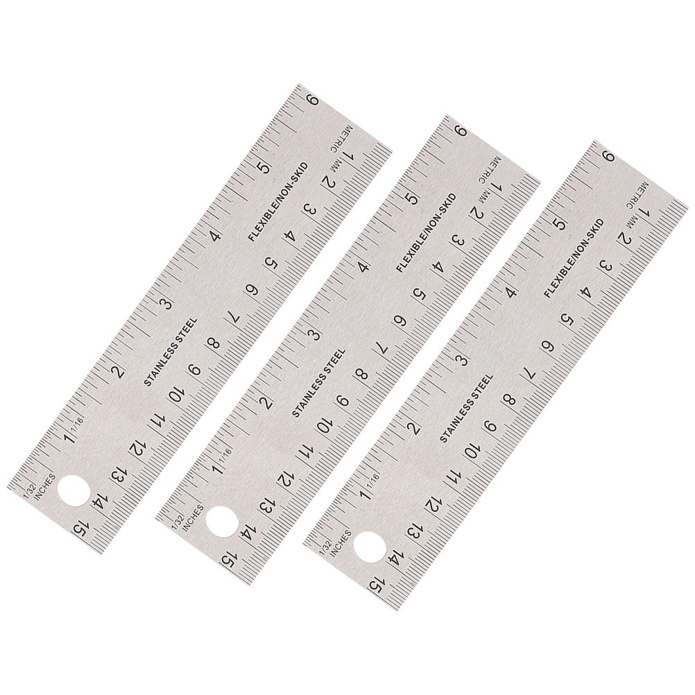3 Pcs Slide Rule Metric Ruler Cork Ruler Student Ruler - Walmart.com