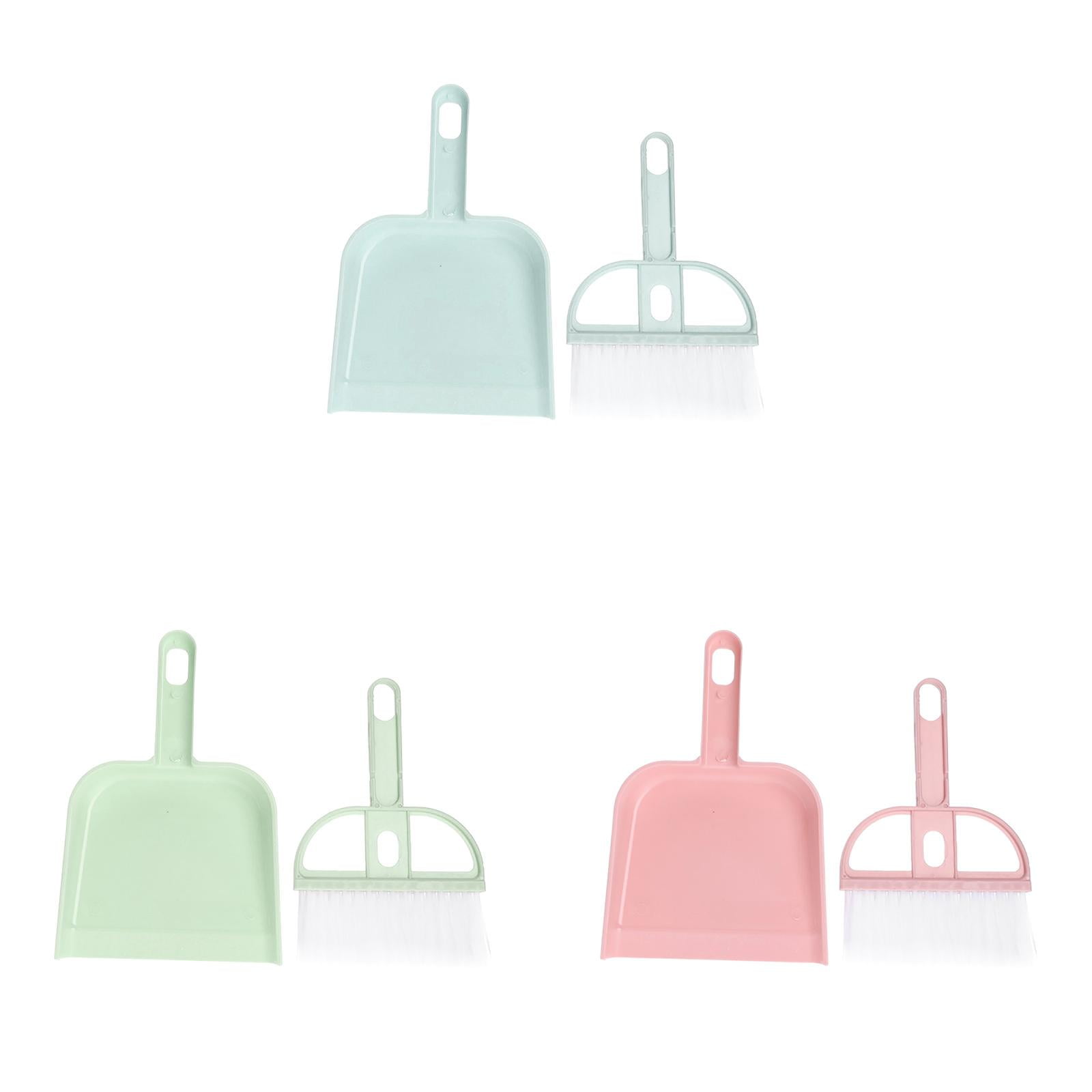 3 Pcs Small Dust Pan And Brush Set,Small Brush And Dustpan Set,Small ...