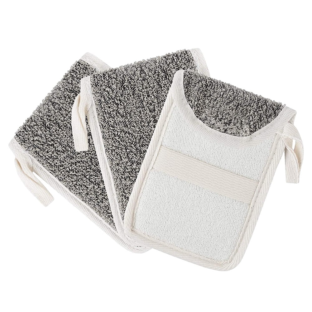 3 Pcs Soap Saver Pouch,Exfoliating Bag Body Scrubber Exfoliator Sponge ...