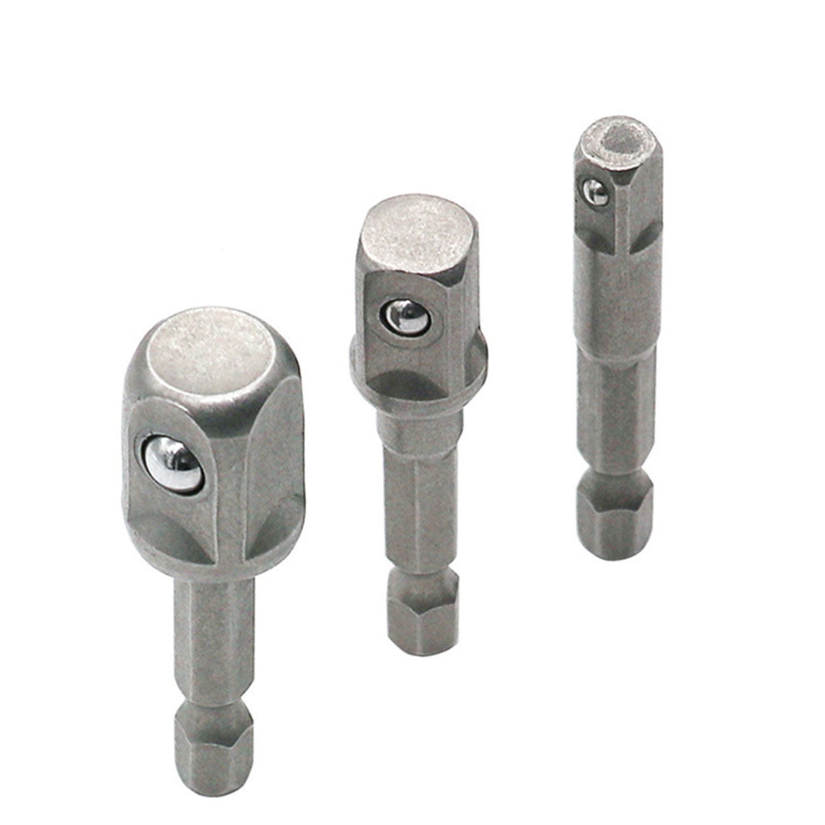 3 Pcs Socket Wrench Adapter Bit Adapter Set Impact Socket Extension ...