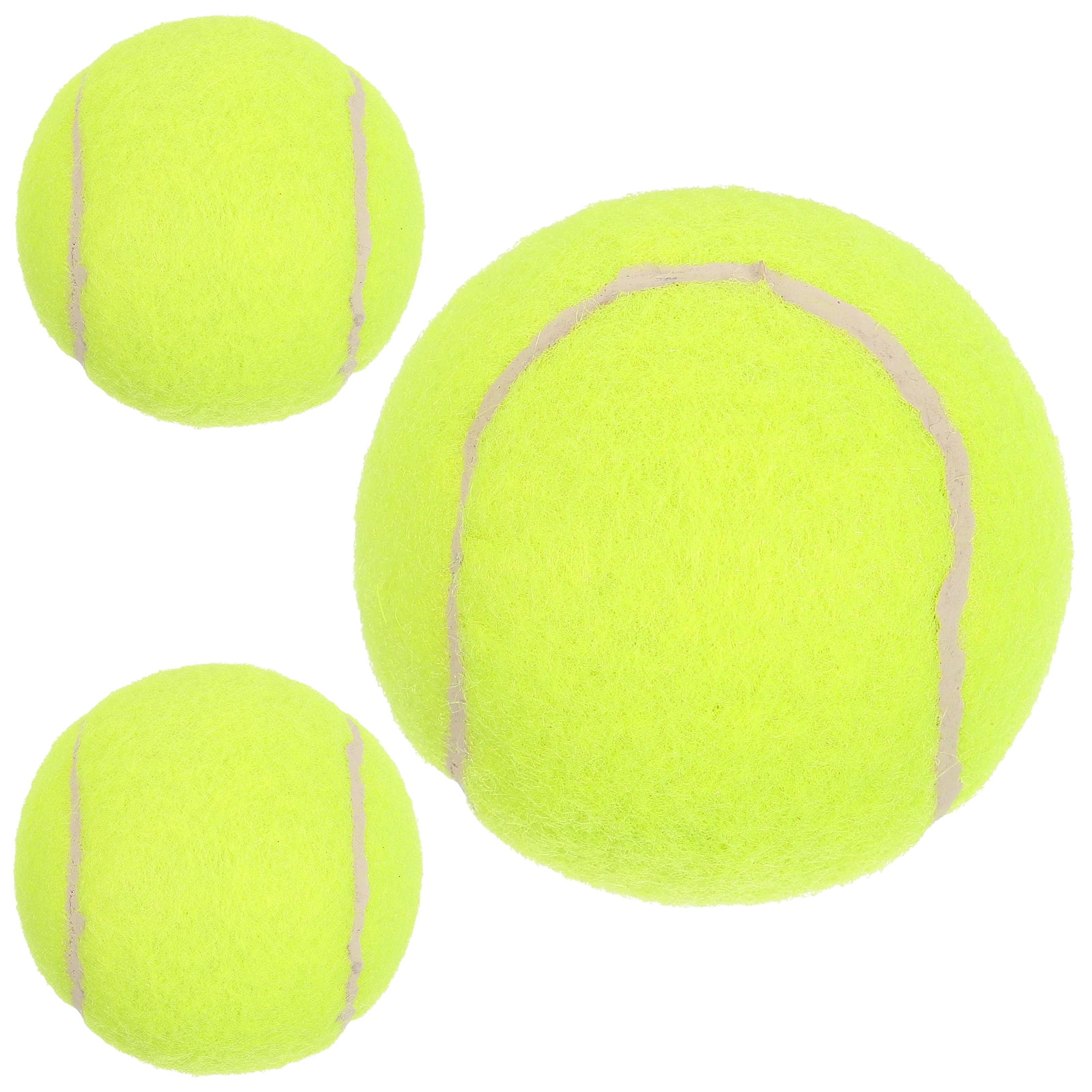 3 Pcs Soft Tennis Balls Practice Bucket Training Three Packs - Walmart.com