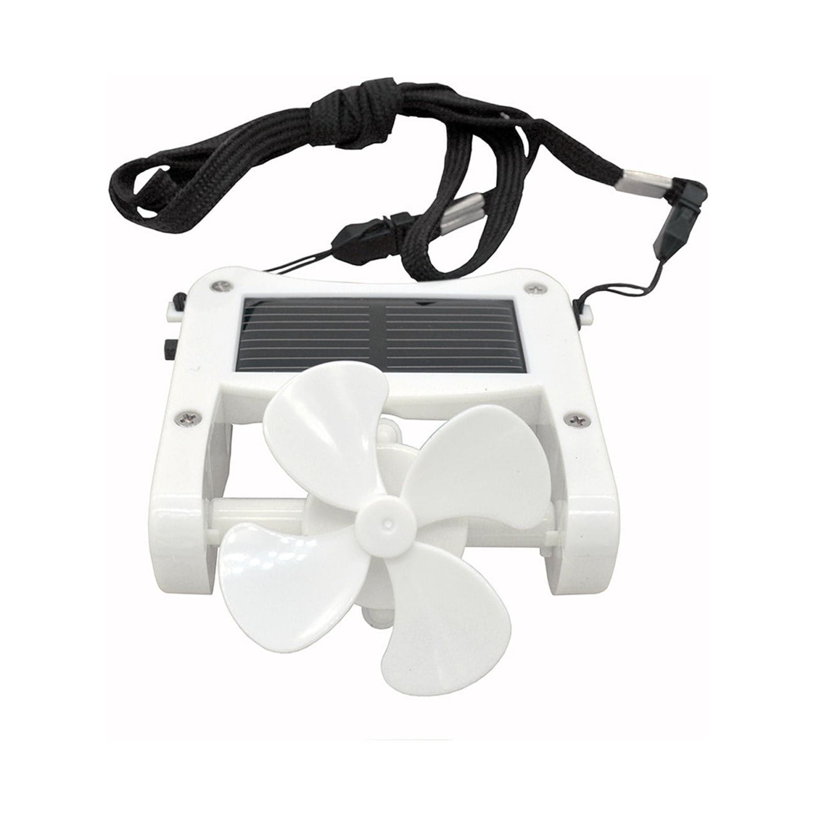 3 Pcs Solar Powered Hat Fan with USB Clip On Mini Fan for Outdoor ...