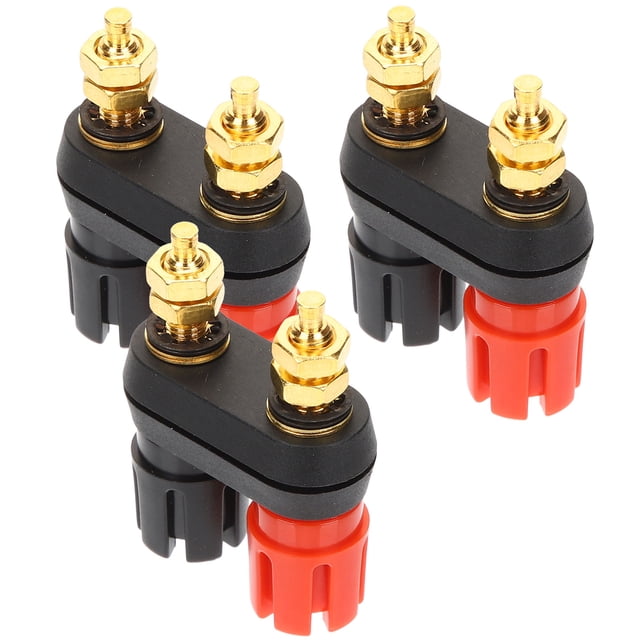 Ifundom Metal Speaker Terminal Connectors for Audio Speaker Wire ...