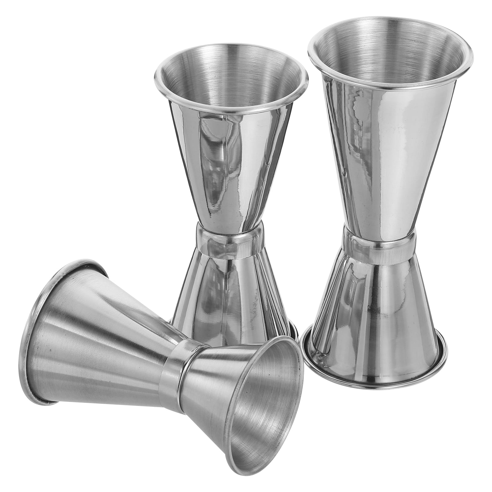 3 Pcs Stainless Steel Mixing Cup Measuring Device Dispenser Cup Device ...